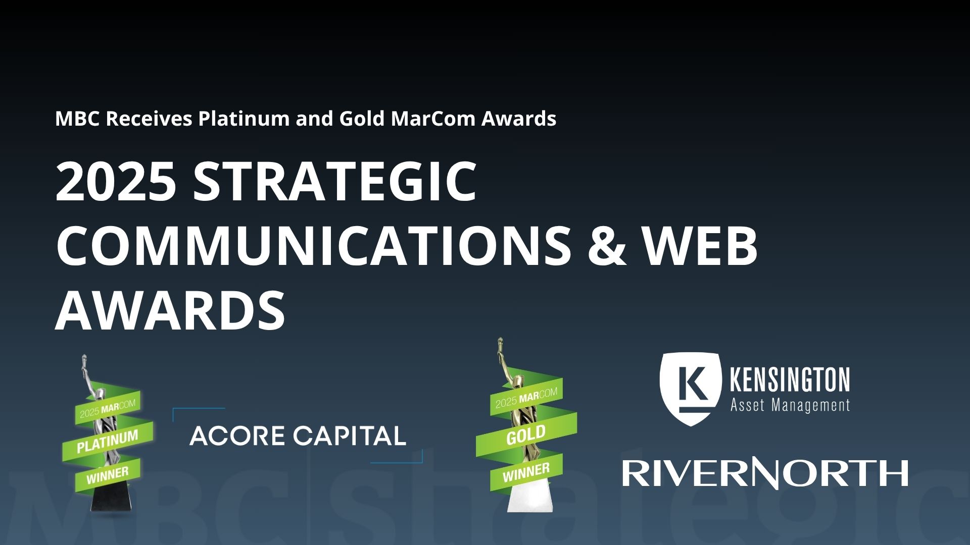 MBC Wins 2025 MarCom Awards for Investment Branding Refresh