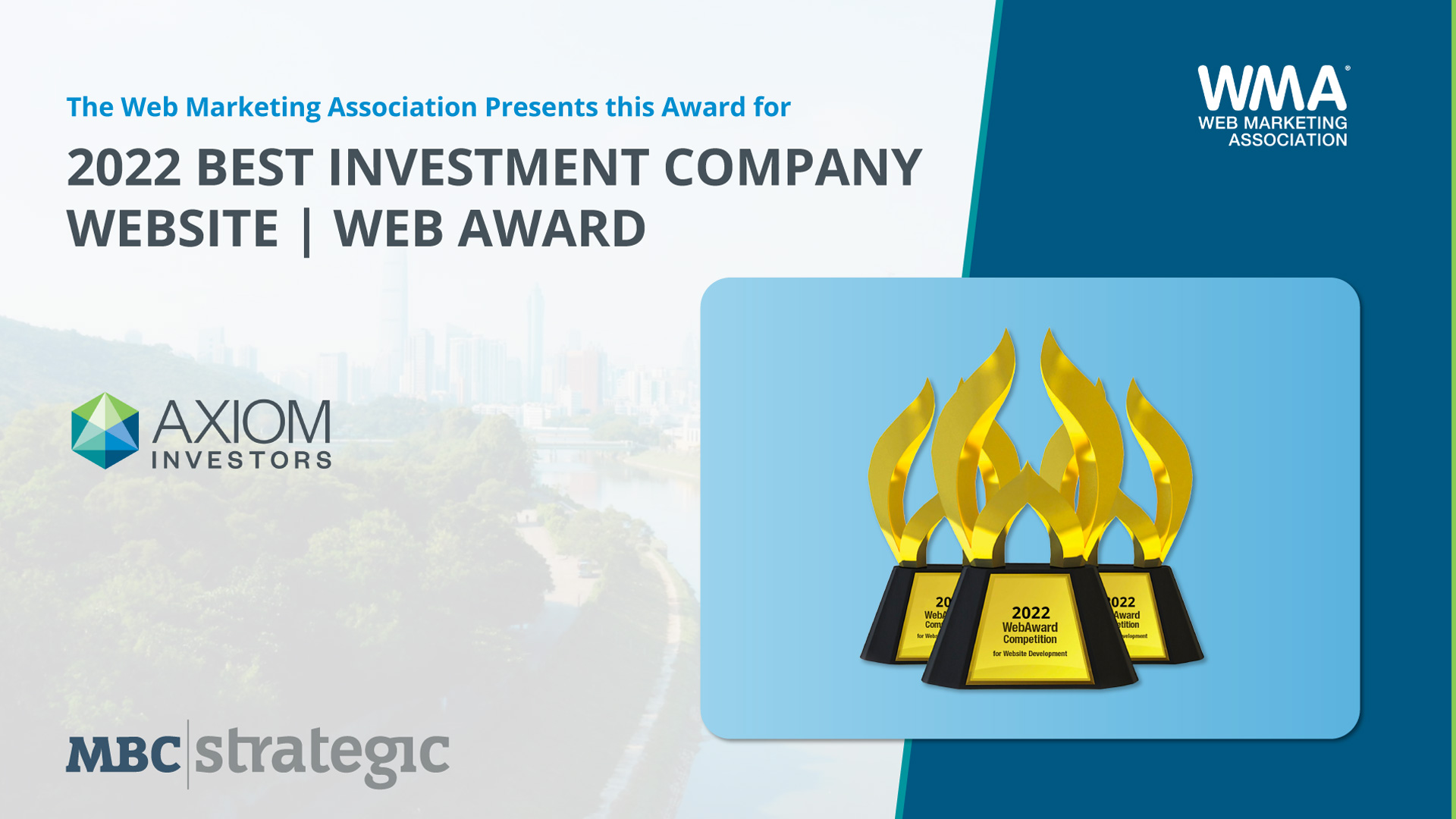 Best Investment Company Website | 2022 Web Awards | MBC Strategic