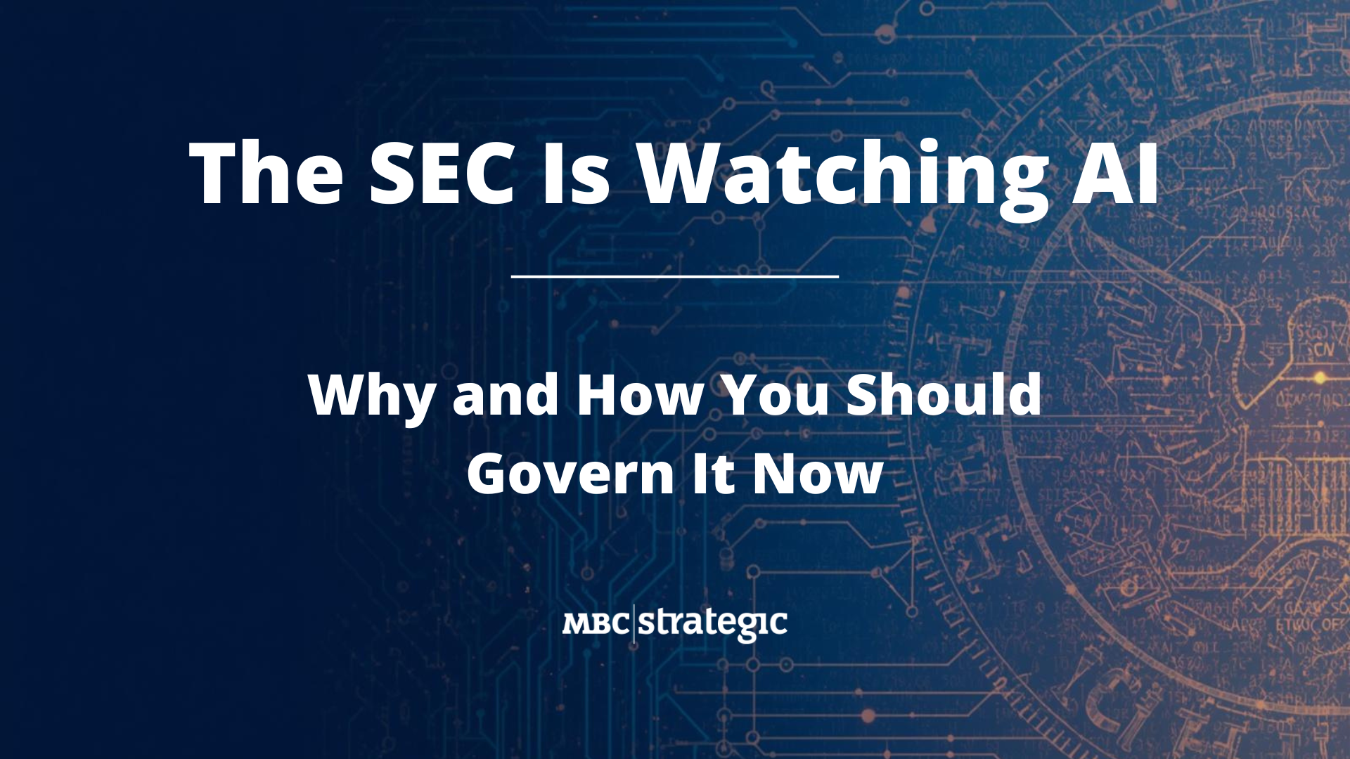 SEC AI Oversight: What Investment Advisors Should Prepare for in 2026