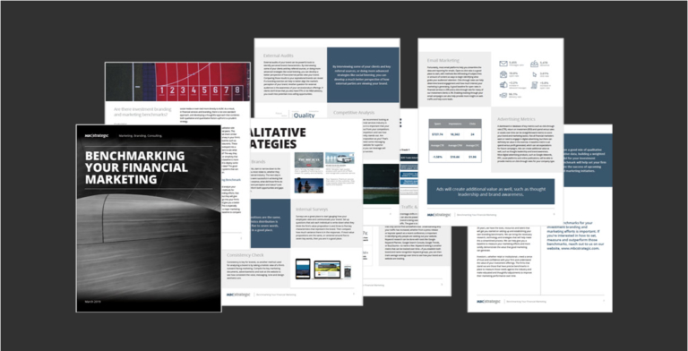 MBC Strategic - White Paper: Benchmarking Your Financial Marketing